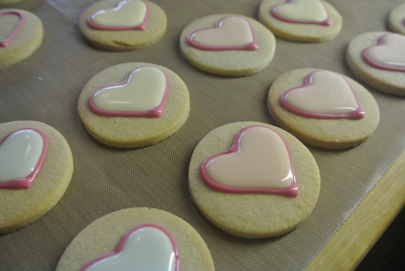 Love Heart Biscuits | Baking, Recipes and Tutorials - The Pink Whisk