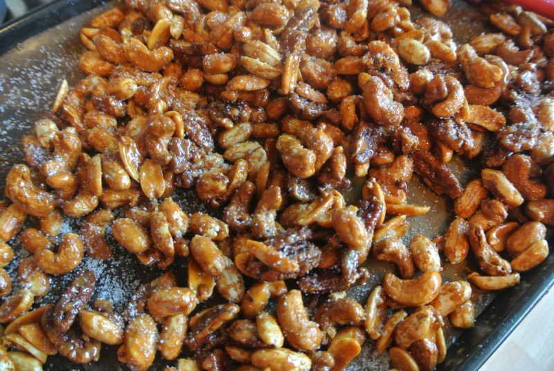 Day 6 – Honey Roast Nuts | Baking, Recipes and Tutorials - The Pink Whisk