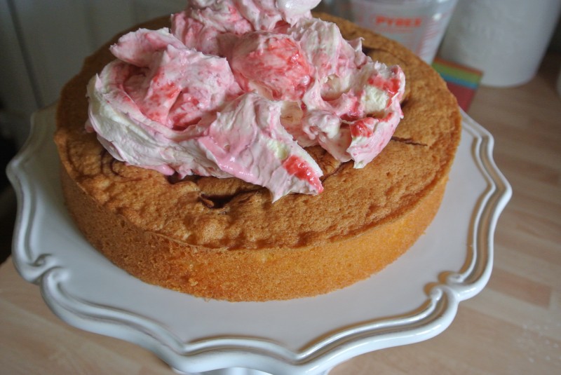 Raspberry Ripple Cake | Baking, Recipes and Tutorials - The Pink Whisk