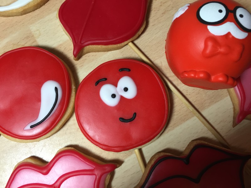 Photo Booth Biscuits for Comic Relief | Baking, Recipes and Tutorials ...